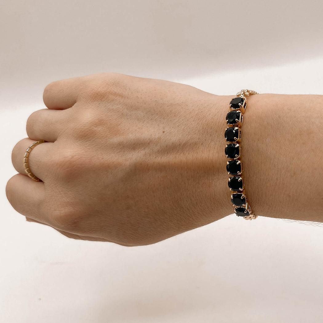 Bracelets – Pumpkin & Gray